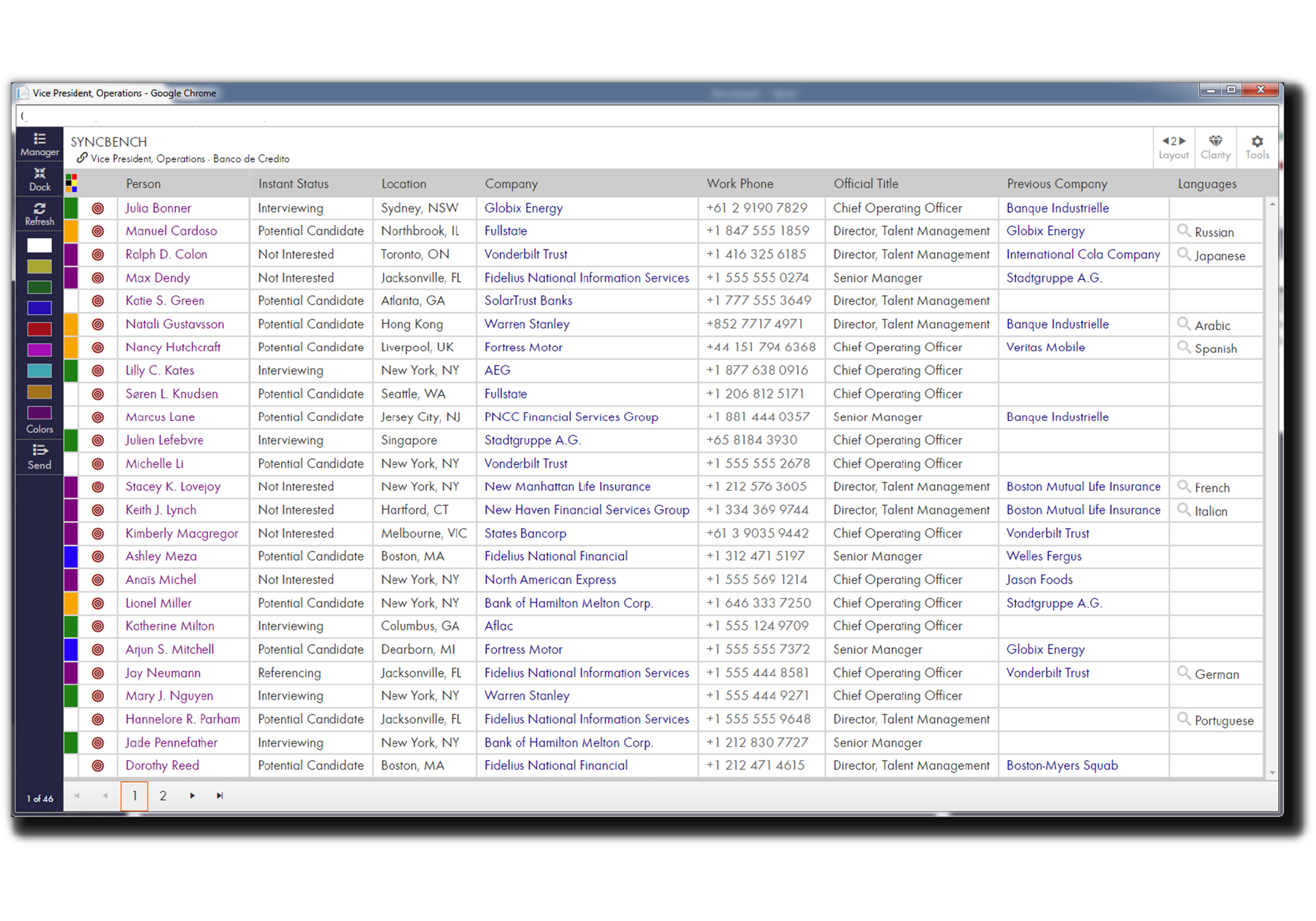 Search Firms | Cluen Executive Recruitment Software